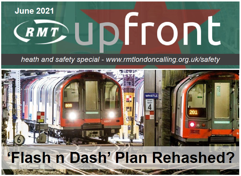 RMT Upfront Health And Safety - June 2021 | RMT London Calling